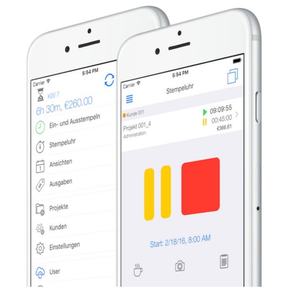 TimeTrack Apps für alle Geräte - Browser Erweiterungen und Mobile Apps