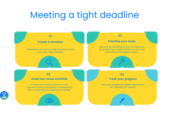 Tight Deadline: Finish your work on time – TimeTrack Blog