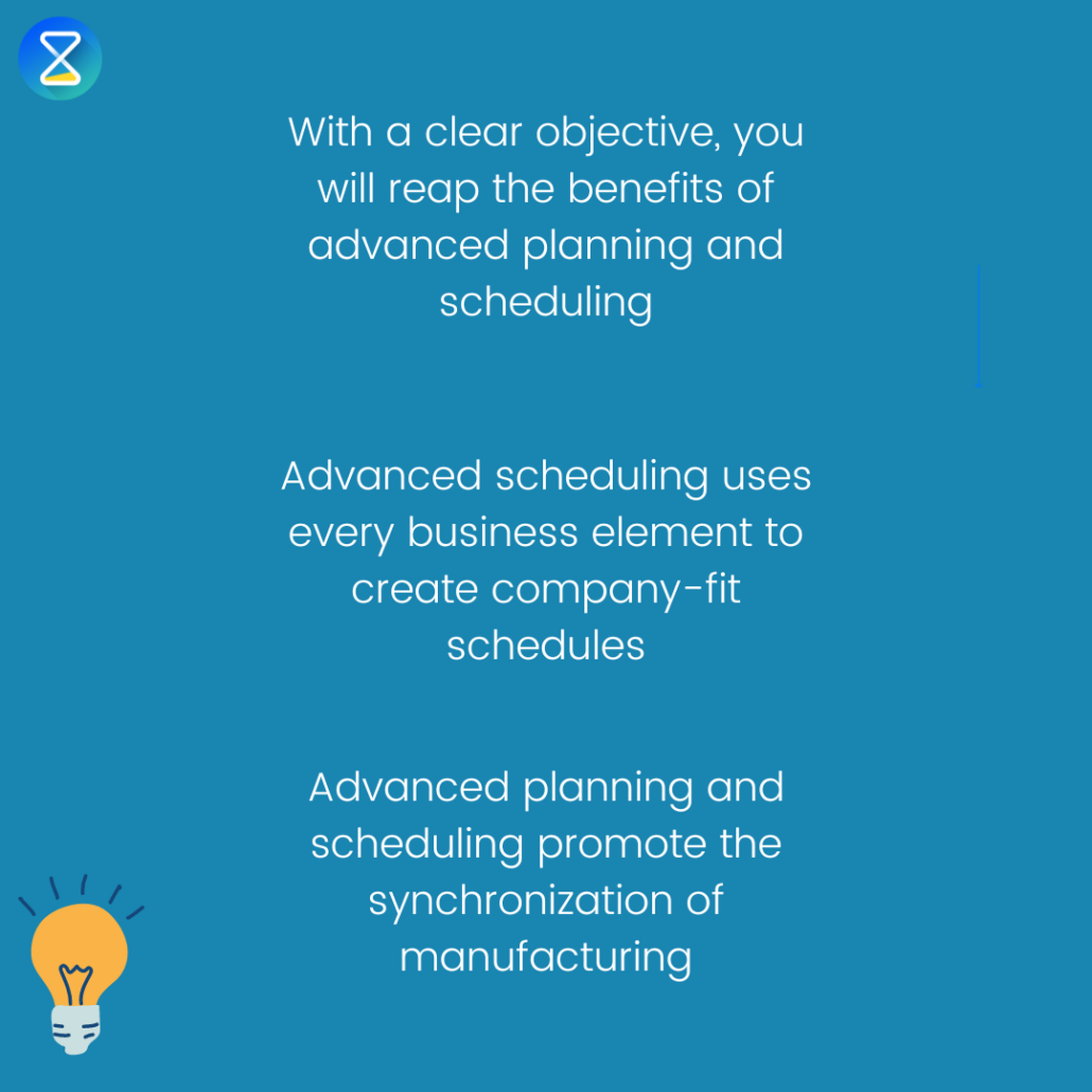 Benefits of advanced planning and scheduling: Tips – TimeTrack Blog