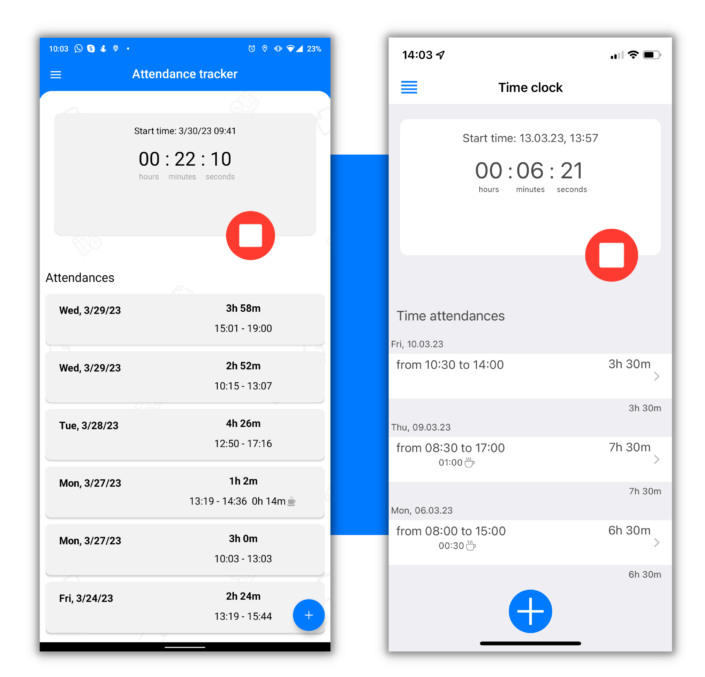Time Clock App: On-the-Go Time Tracking For Your Business | TimeTrack