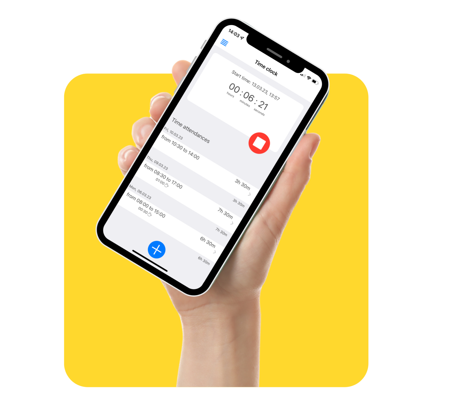 Time Clock App: On-the-Go Time Tracking For Your Business | TimeTrack