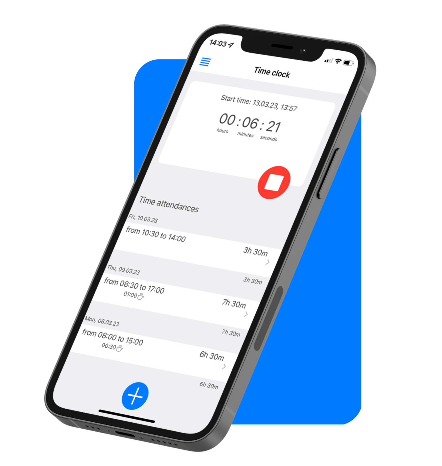 Time Clock App: On-the-Go Time Tracking For Your Business | TimeTrack