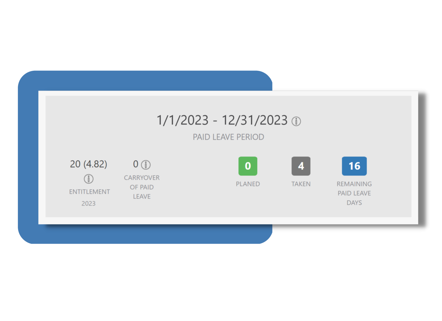 Holiday Tracker: Digital time off requests management | TimeTrack