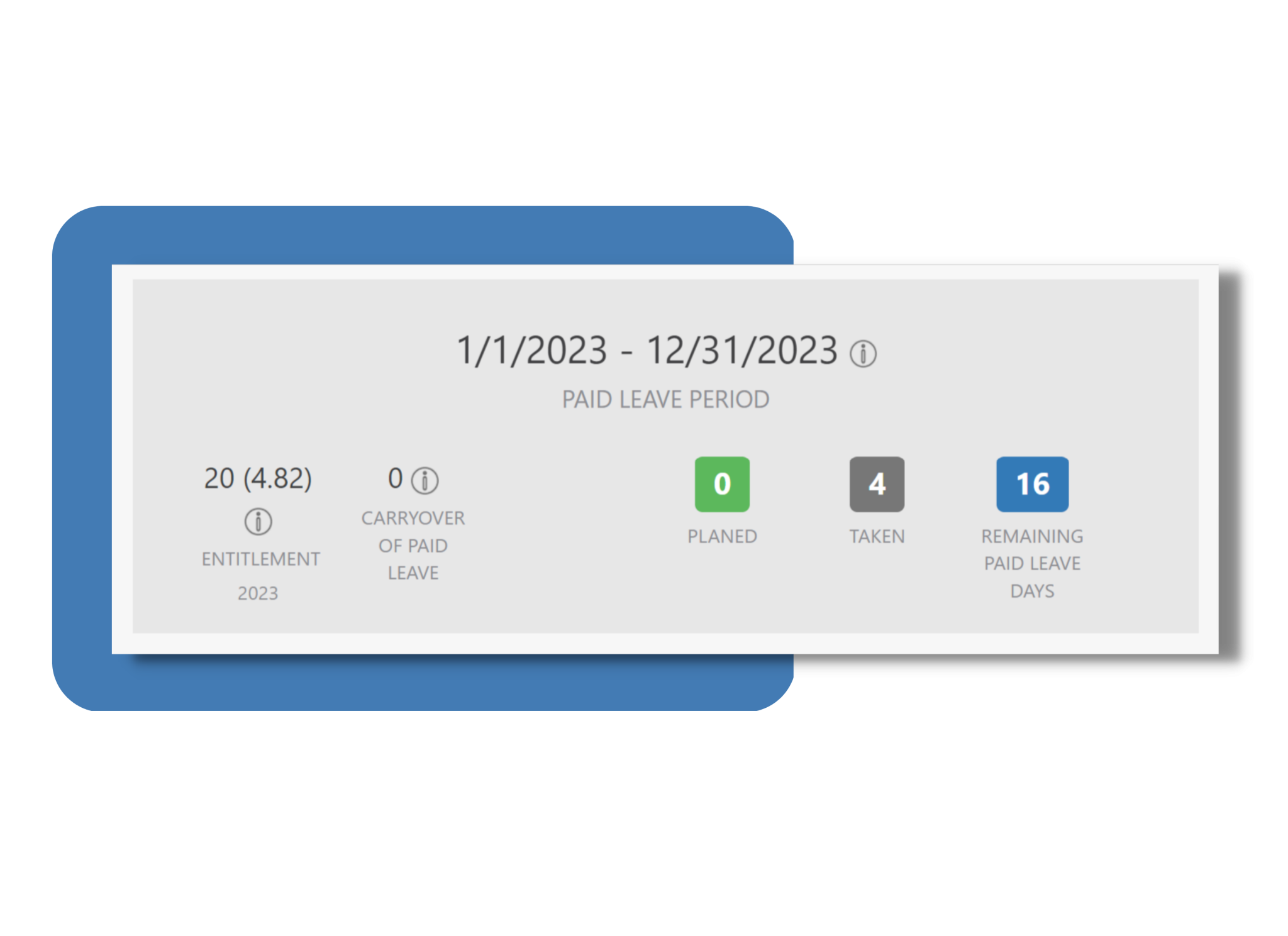 Holiday Tracker: Digital time off requests management | TimeTrack