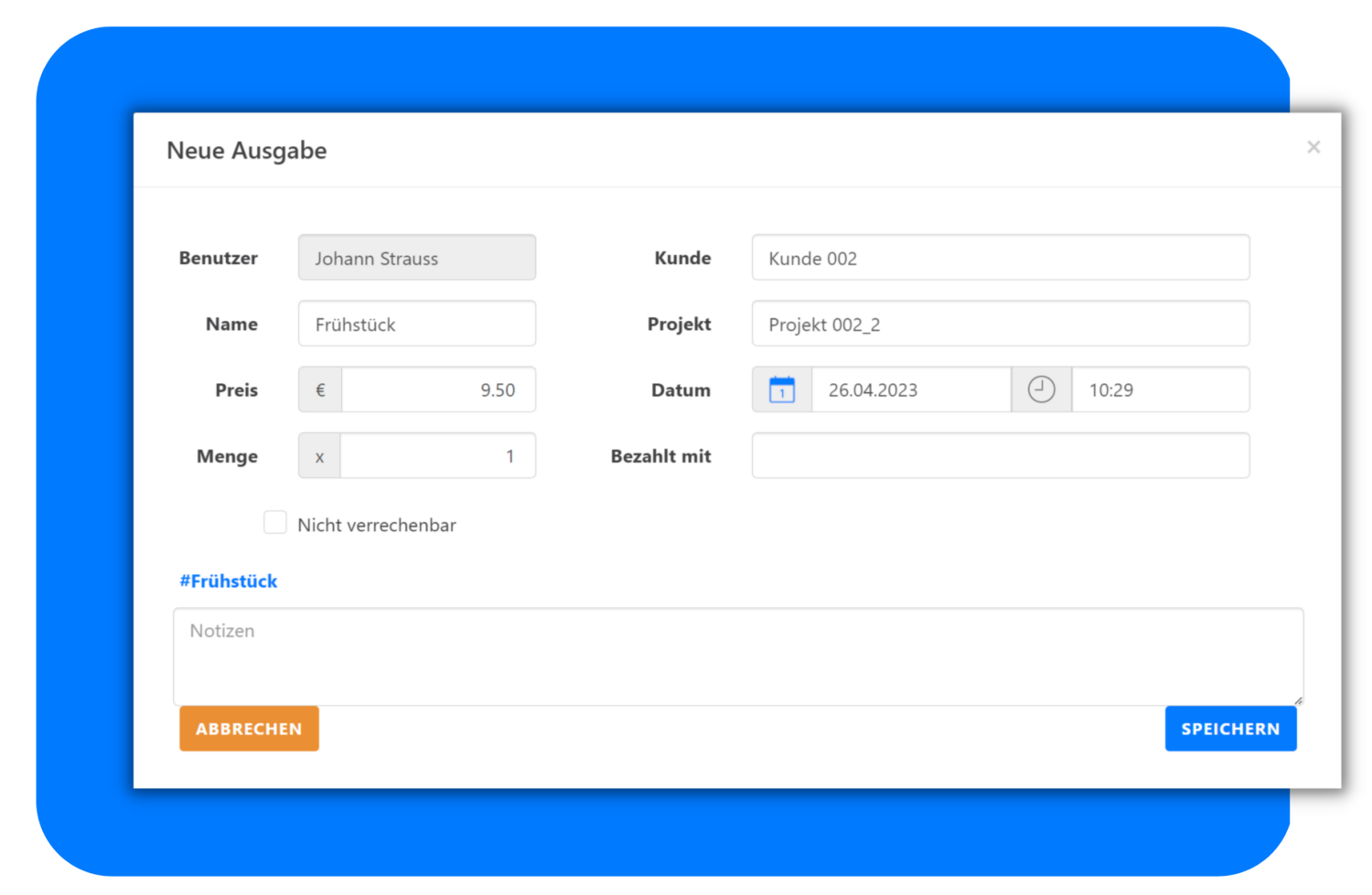 Reisekostenabrechnung-Software: Einfach und Digital - Mit TimeTrack