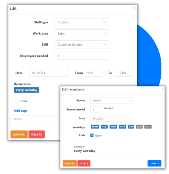 Rota Software: Scheduling made easy | TimeTrack