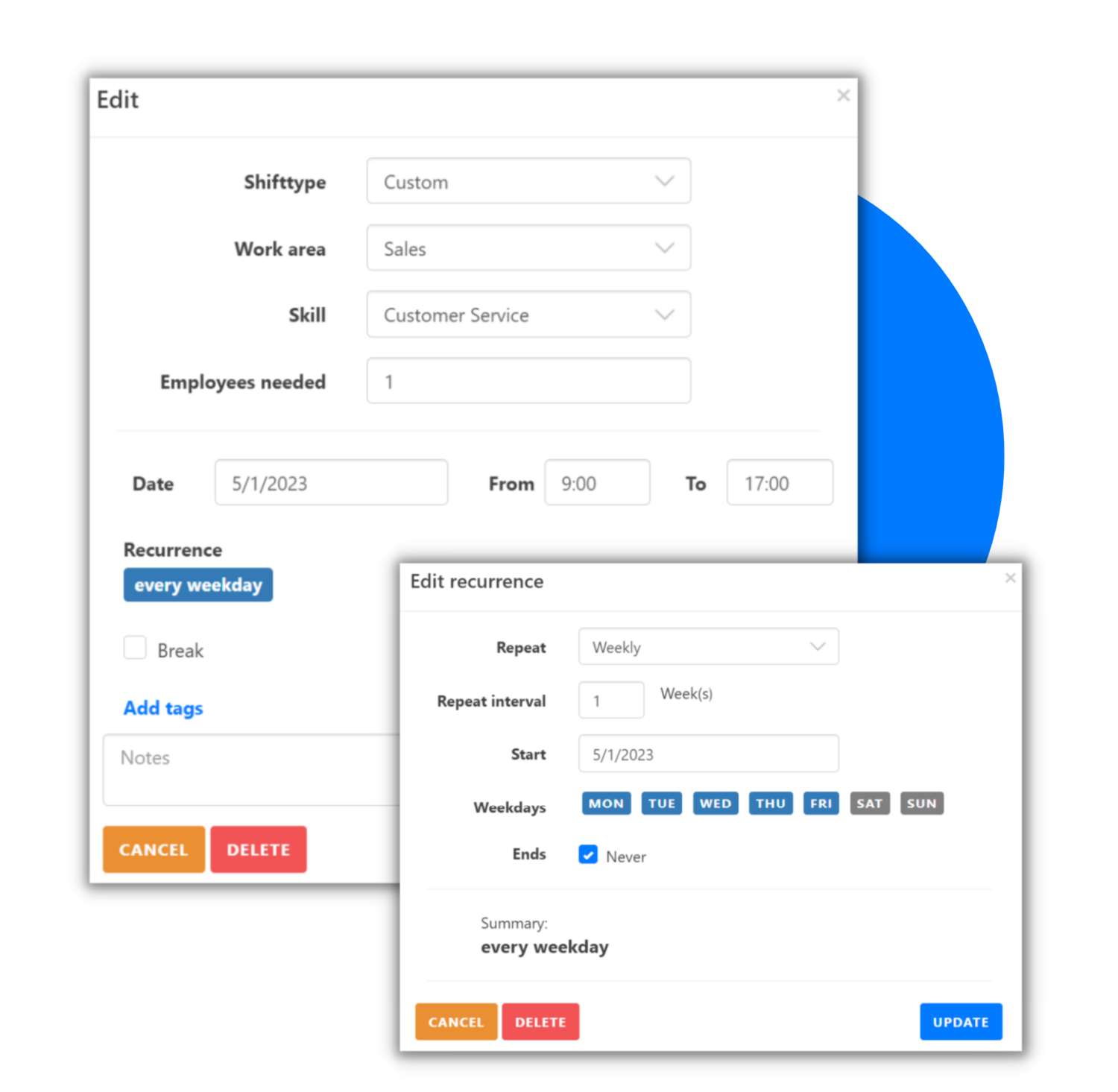 Employee Scheduling: Create Schedules for the Whole Team I TimeTrack