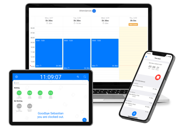 Modern Time Tracking and Building Access Control with TimeTrack