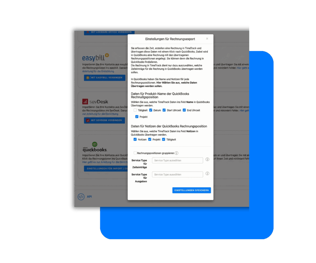 QuickBooks - Timetrack App - Zeiterfassung für Einzelunternehmer & Teams